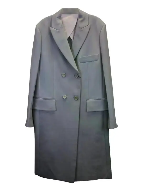 JOSEPH Tailored Double-breasted Coat - Grey