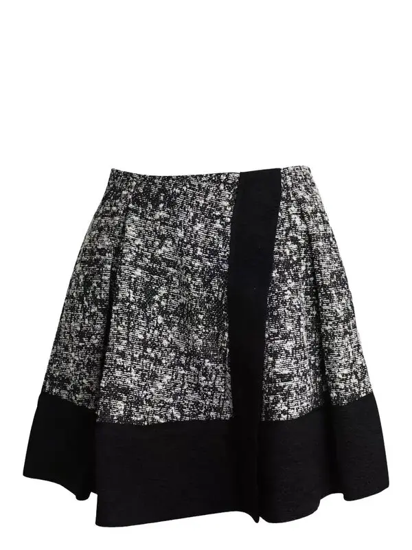 Proenza Schouler Tweed Mini Skirt - Black