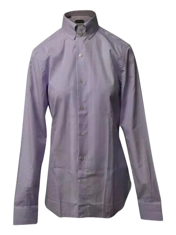 TOM FORD Long-sleeve Shirt - Purple