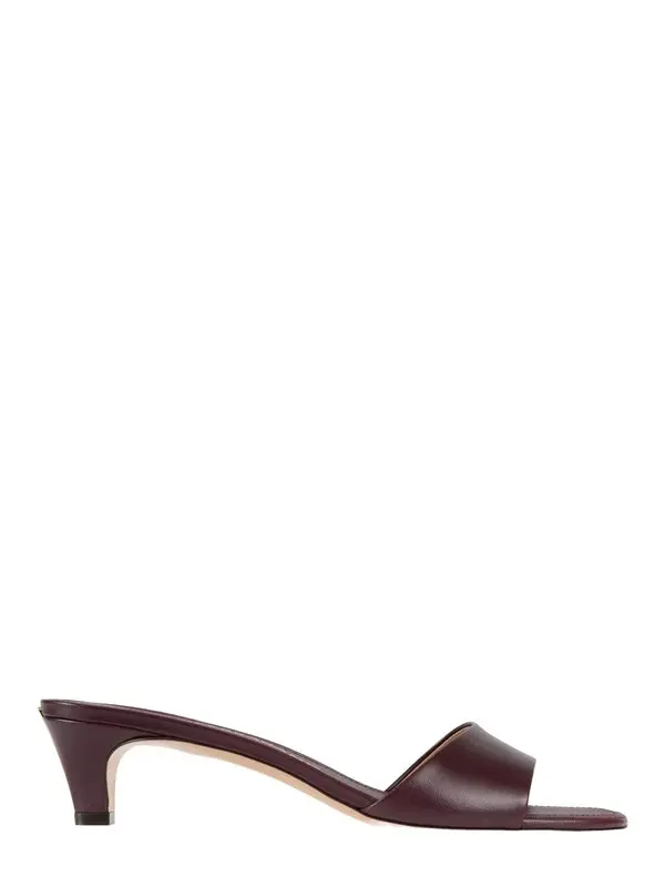 FERRAGAMO Low Heel Mule - Violet