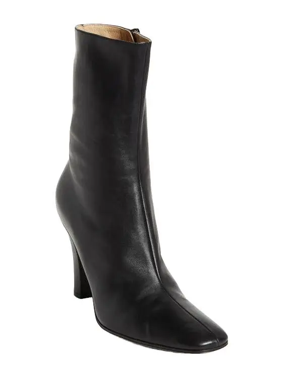 THE ROW Mona Bootie - Black
