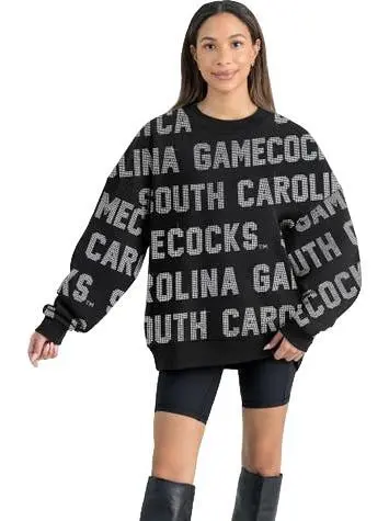 GAMEDAY COUTURE South Carolina Gamecocks Hype Era Sweatshirt - Black