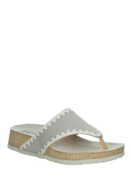 Think! Koak Whipstitch Sandal - Stahl