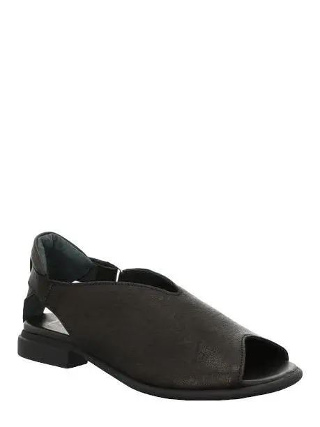 Think! Kamaa Peep-toe Sandals - Black