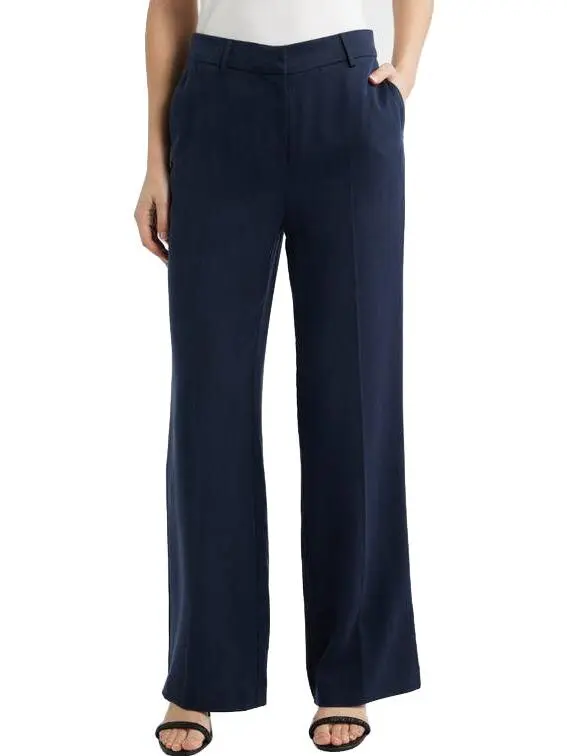 REFORMATION Gisele Tencel Lyocell Pants - Midnight