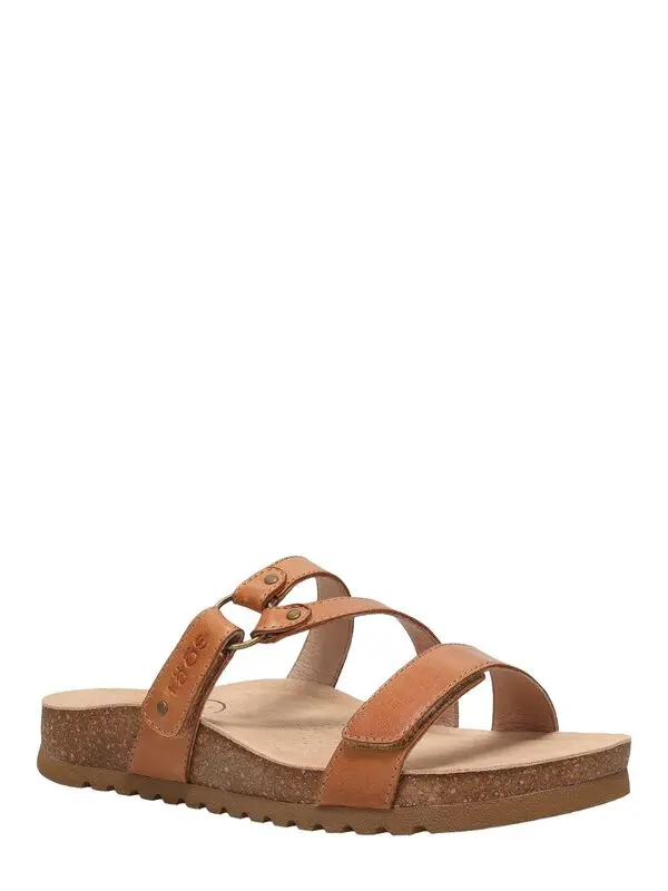 TAOS Ring Slide Sandal - Caramel