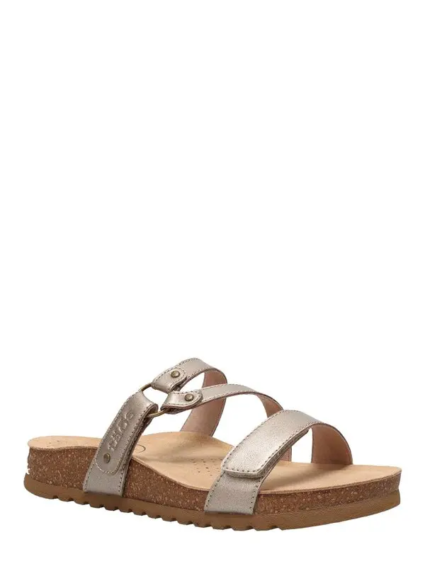 TAOS Ring Slide Sandal - Champagne