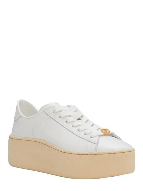 Valentino Garavani Royco Low-top Platform Sneakers - White/green
