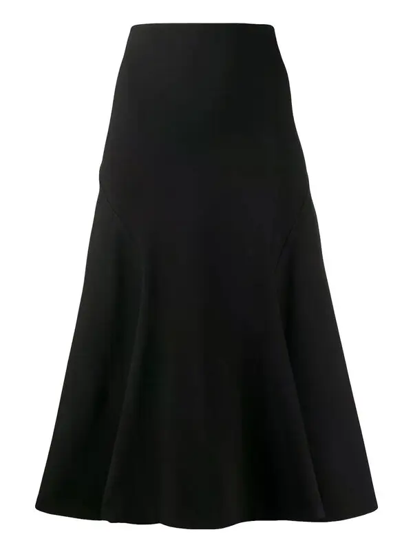 Philosophy Di Lorenzo Serafini Flared Panel Skirt - Black