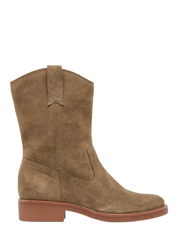 DOLCEVITA Haline H2o Boots - Olive Suede