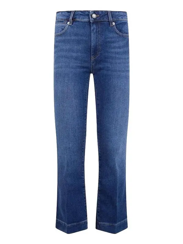 Max Mara Spdumbria Mini Flared Classic Jeans - Blue