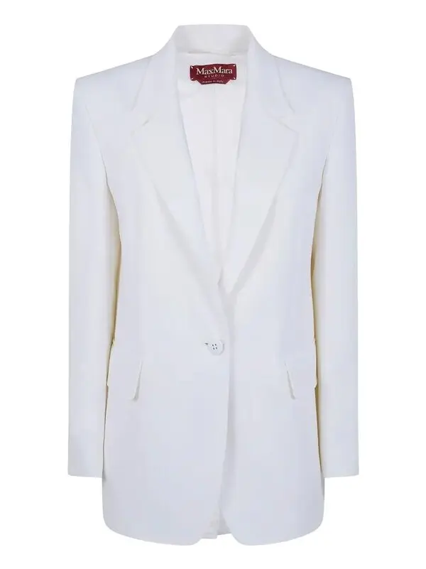 Max Mara Classic Jacket - White