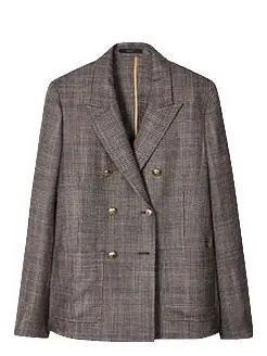 Paul Smith Double Breasted Blazer - Brown