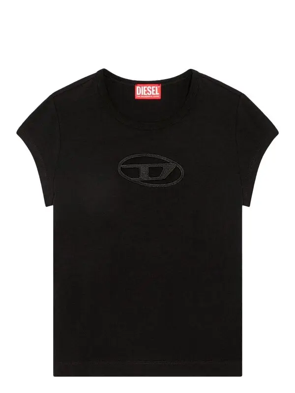 DIESEL Cotton T-shirt - Black