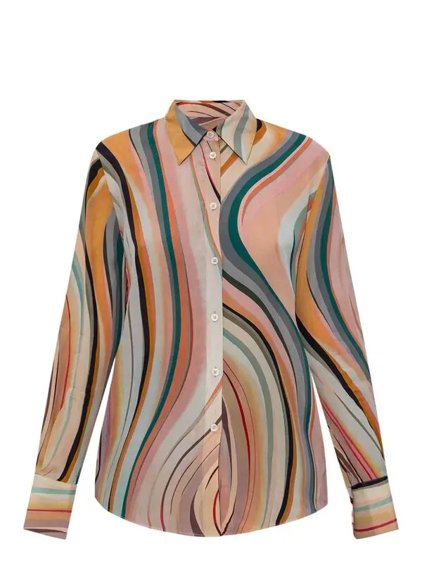 Paul Smith Swirl Button-down Shirt - Multi