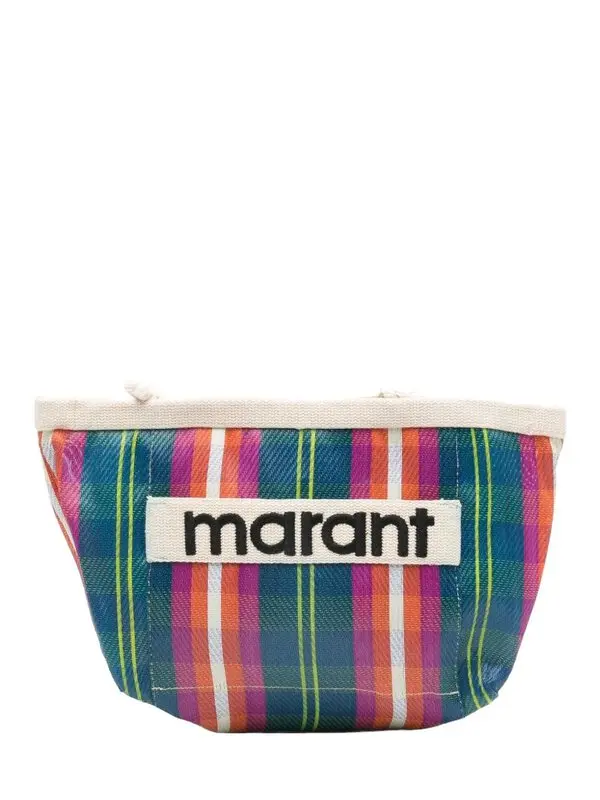 Isabel Marant Powden Nylon Pouch - Sky Blue
