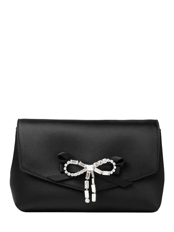 JIMMY CHOO Soft Bow Mini Bag - Black