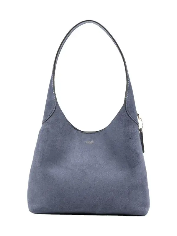 COACH Brooklyn 28 Suede Leather Shoulder Bag - Blue