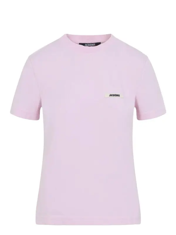 Jacquemus Le T-shirt Gros Grain - Pink