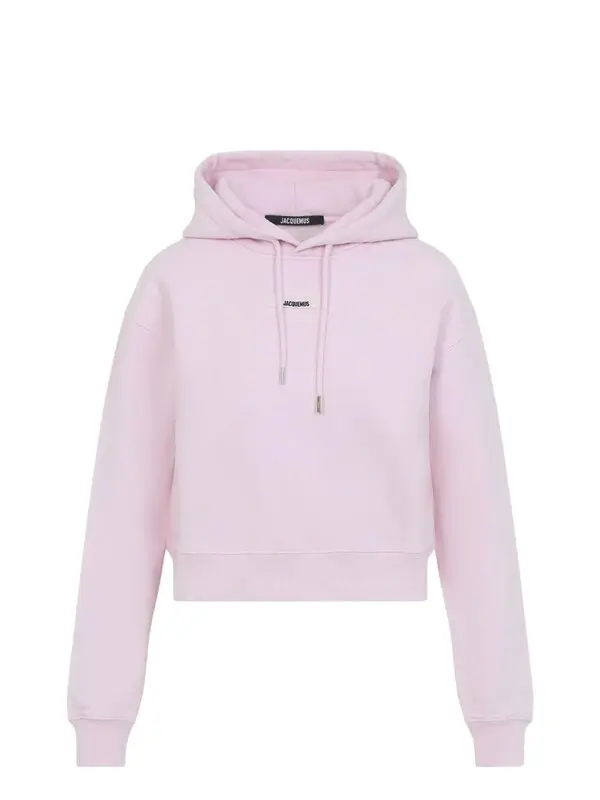 Jacquemus Le Hoodie Gros Grain - Pink