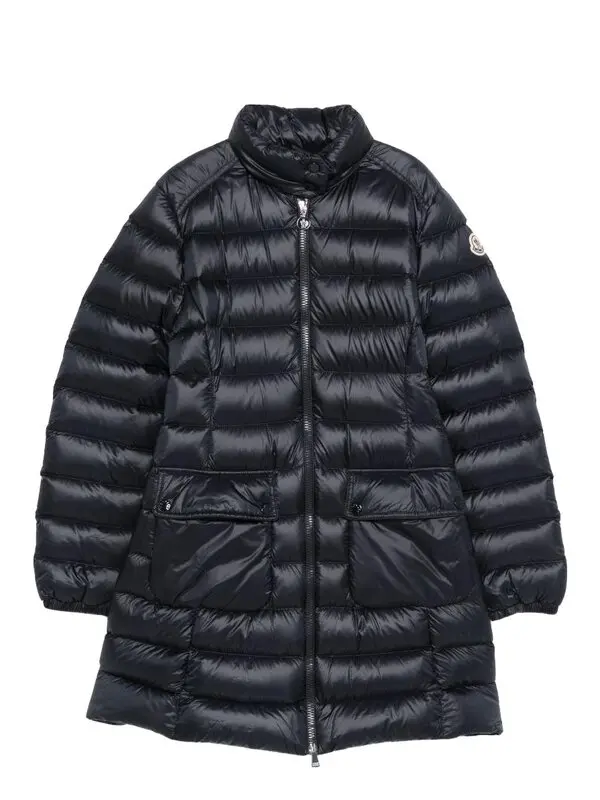 Moncler Genet Long Down Jacket - Blue
