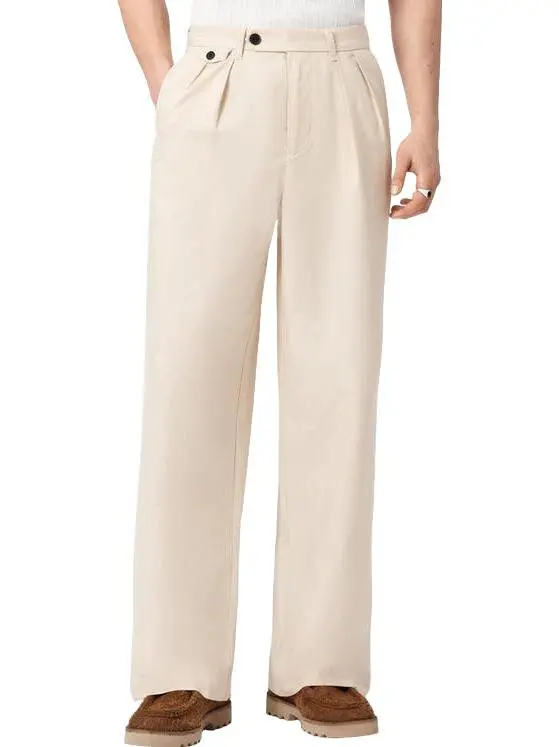 ALLSAINTS Conway Cotton Pants - Sandshell Taupe