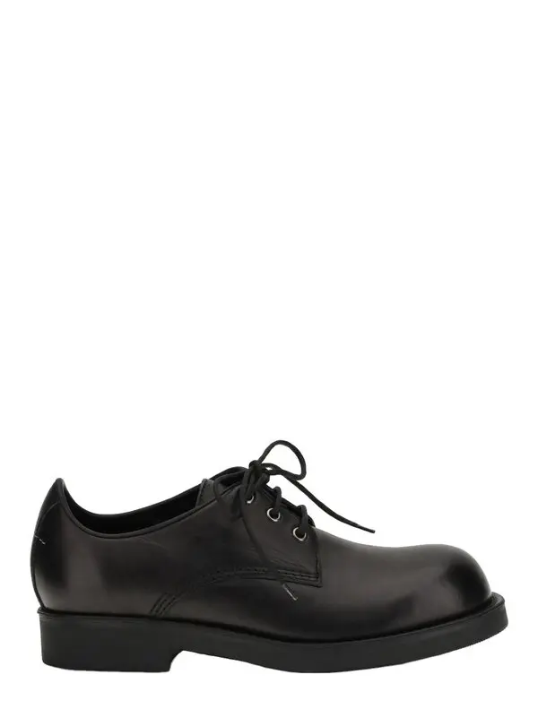 MAISON MARGIELA Leather Brogue Shoes - Black
