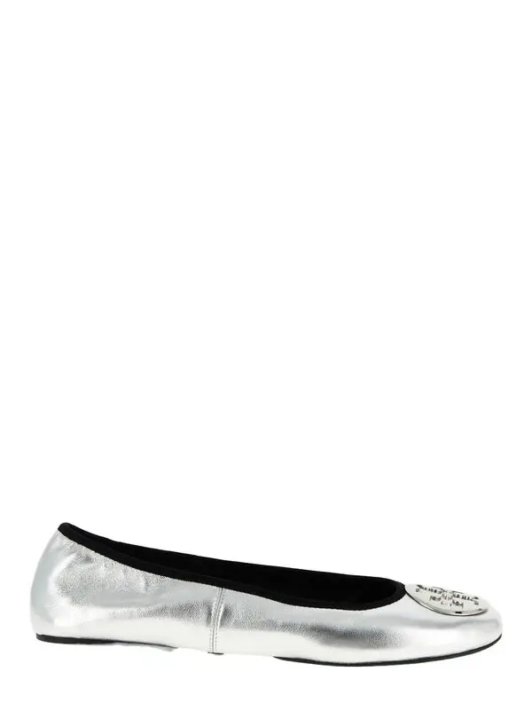 Tory Burch Ballerina Flat - Silver