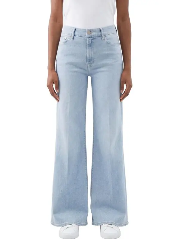 MOTHER Wide Leg Jeans - Denim