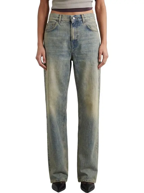 HAIKURE Straight Leg Jeans - Denim