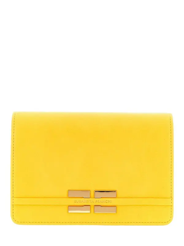 Elisabetta Franchi Crossbody Bag - Yellow