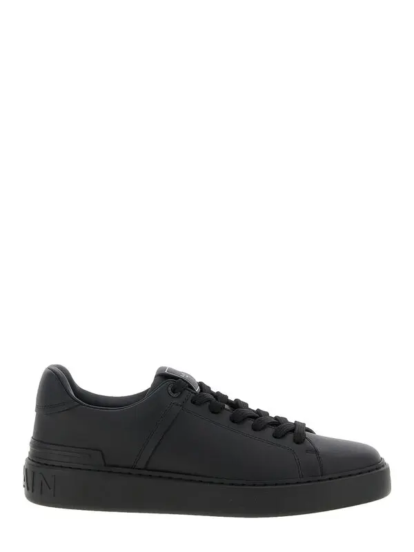 Balmain Lace-up Sneakers - Black 1