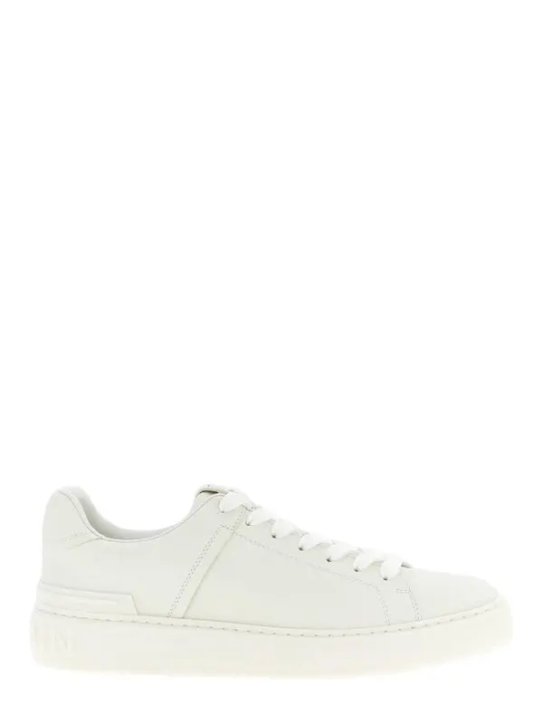 Balmain Lace-up Sneakers - White