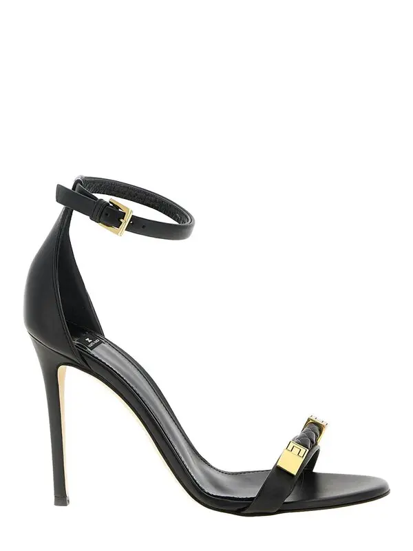 Elisabetta Franchi Heeled Sandal - Black