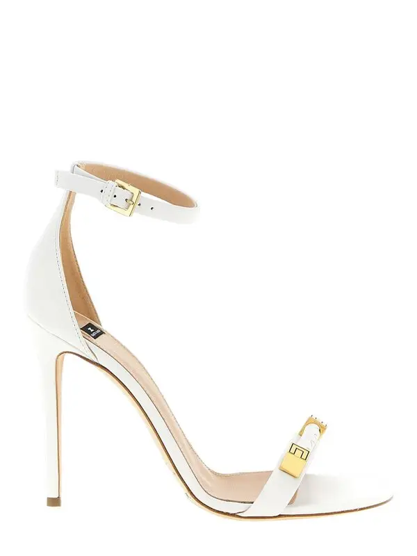Elisabetta Franchi Heeled Sandal - White