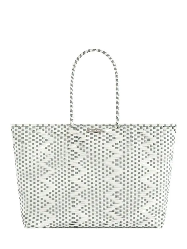 Aimé Leon Dore Paralía Woven Tote Bag - Green