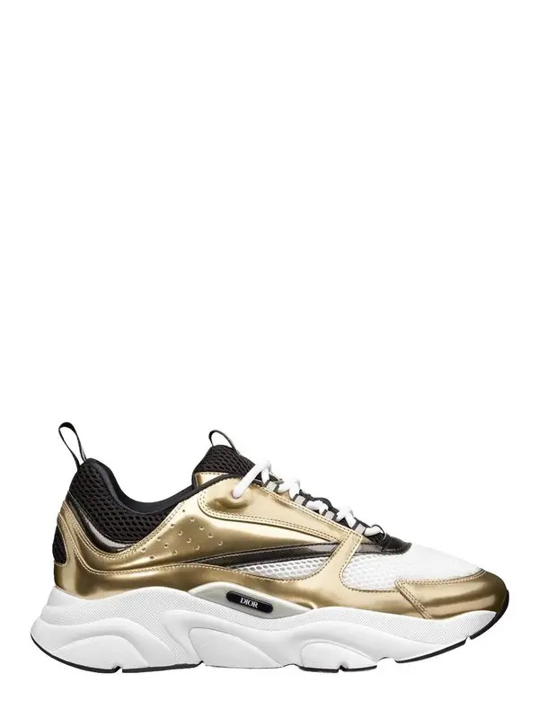 Dior B22 Sneakers - Gold