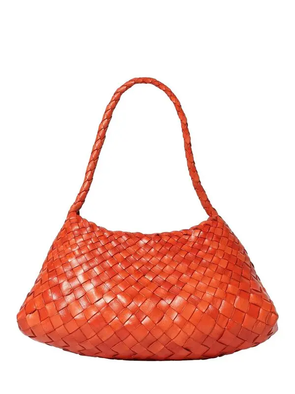 Dragon Diffusion Woven Shoulder Bag - Orange