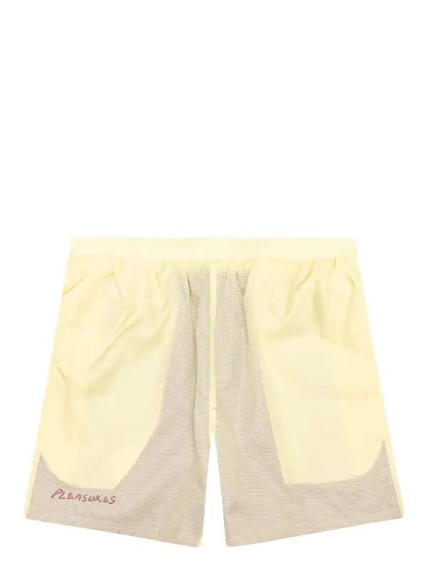 PLEASURES Vcr Active Shorts - Cream
