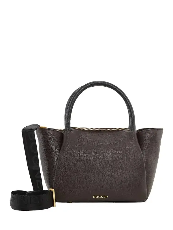 Bogner Wallis Raja Handbag - Dark Brown