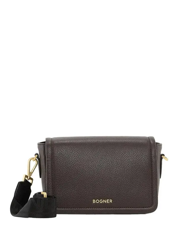 Bogner Wallis Bar Shoulder Bag - Dark Brown