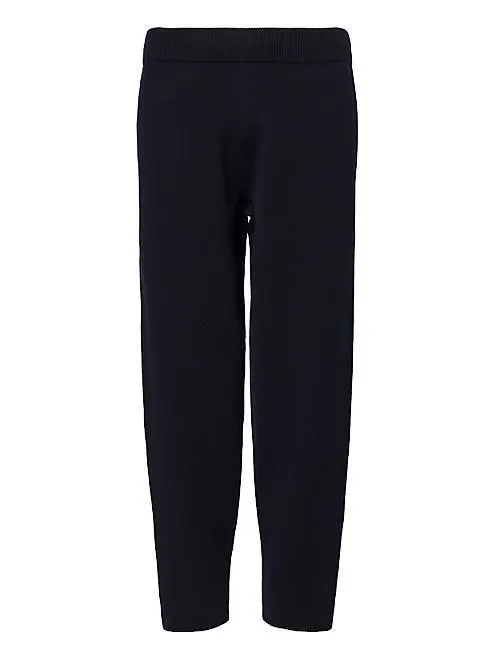 Dunhill Cotton And Cashmere Trousers - House Navy