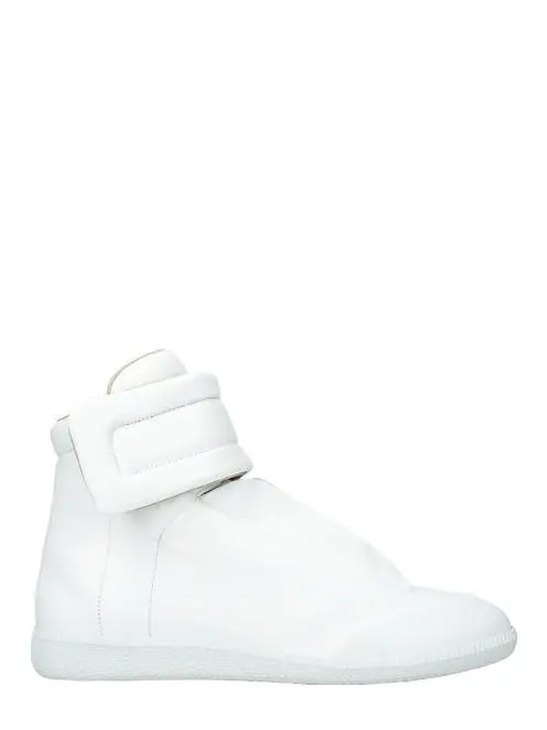 MAISON MARGIELA Future Mid-top Leather Trainers - White