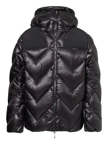 Black Crows Big Plumis Hooded Shell-down Jacket - Black