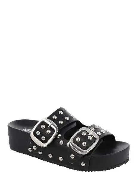 Mia Queenie Platform Sandal - Black