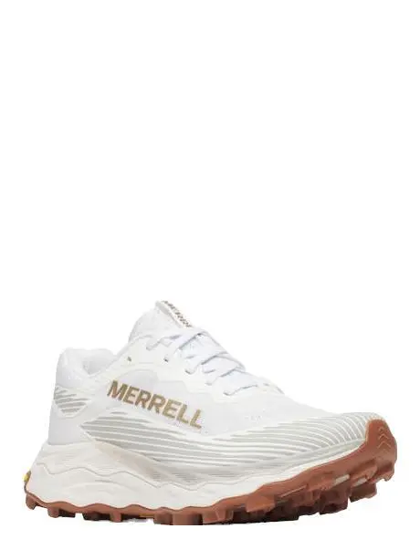 Merrell Agility Peak Running Shoe - White/gum