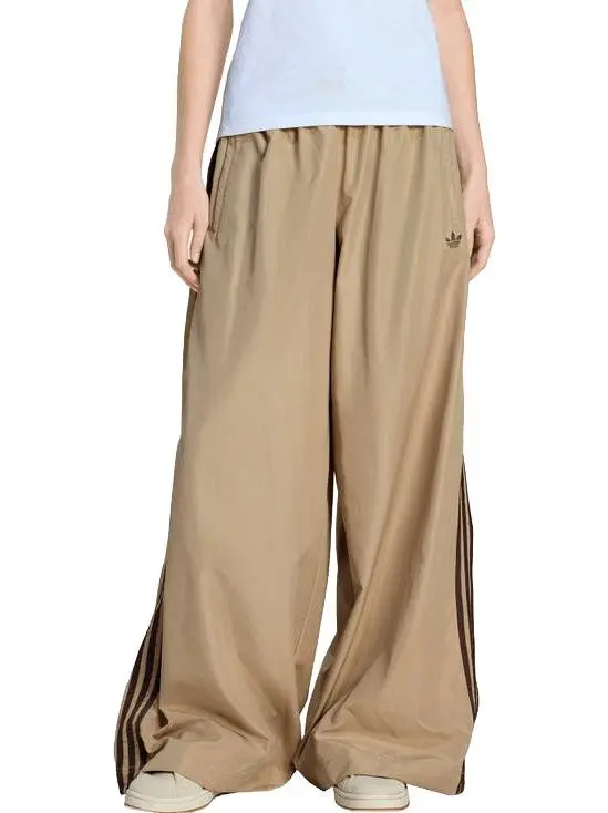 Adidas Originals By Alexander Wang Firebird Adilenium Oversize Track Pants - Stone Khaki/earth Strata
