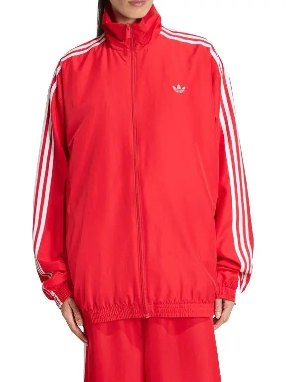 Adidas Originals By Alexander Wang Firebird Adilenium Track Jacket - Better Scarlet/white
