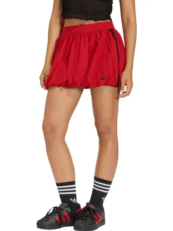 Adidas Originals By Alexander Wang Balloon Mini Skirt - Better Scarlet