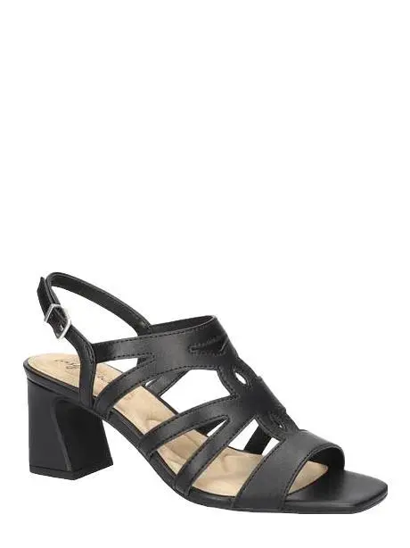 EASY WORKS BY EASY STREET Divine Slingback Sandal - Black